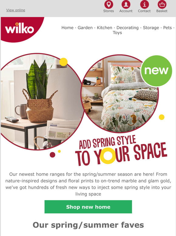 Wilko: Add some spring style with our NEW home ranges | Milled