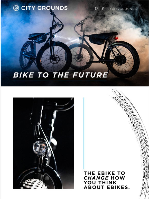 City Grounds: Introducing the CREW DART E-BIKE | Milled
