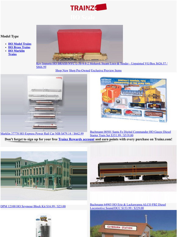 Trainz: Brass HO Scale 4-8-2 NYC Mohawk and more at Trainz.com | Milled