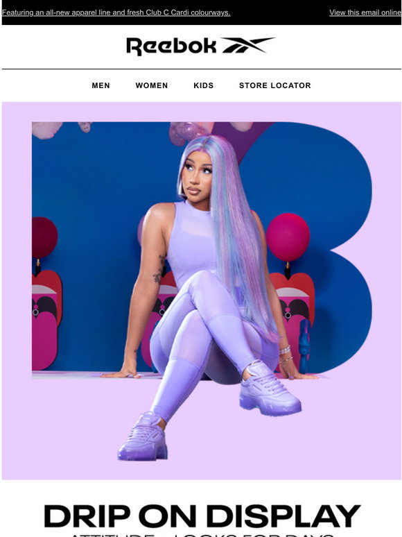 Reebok: Flex head-to-toe in the new Cardi B collection. | Milled