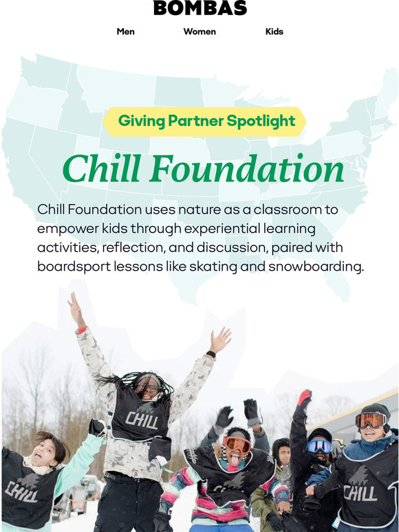 Bombas: Giving Partner Spotlight: Chill Foundation | Milled
