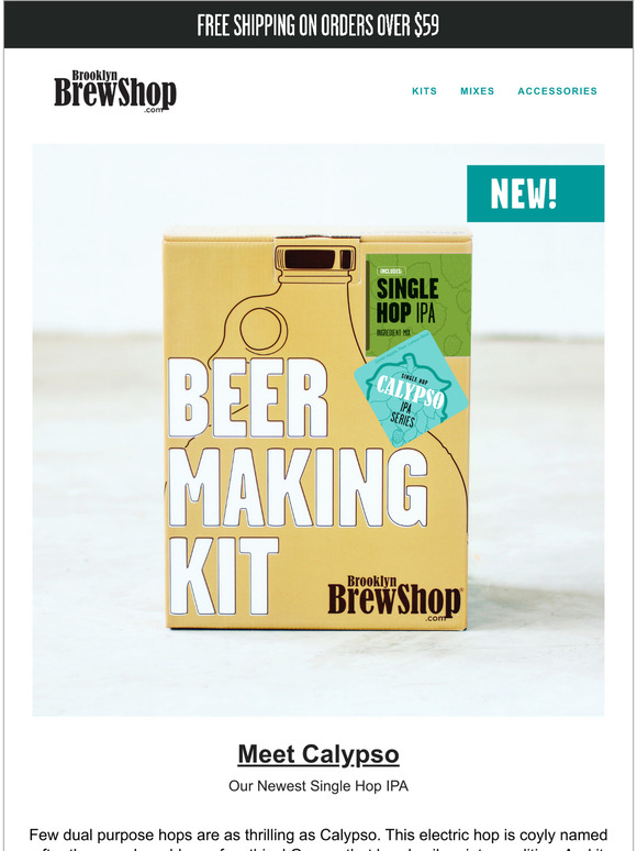 Brooklyn Brew Shop: Introducing: Calypso Single Hop IPA | Milled