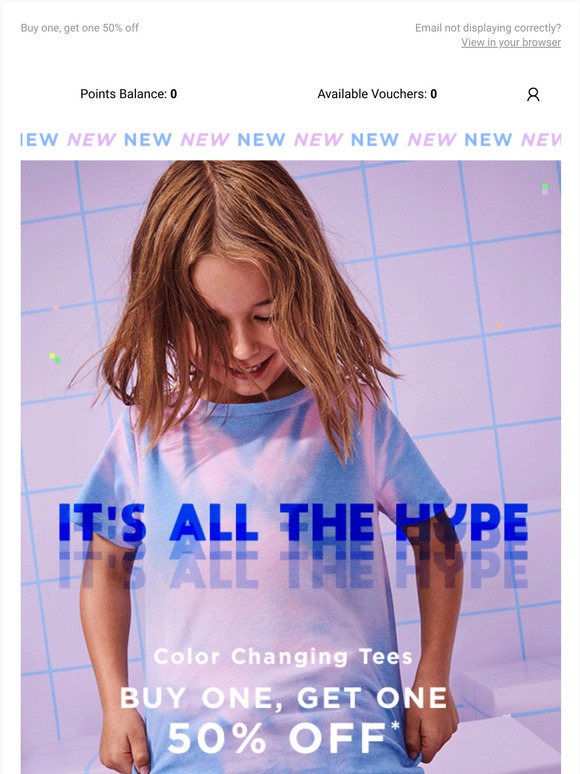 Cotton On: JUST LANDED: Color changing tees | Milled