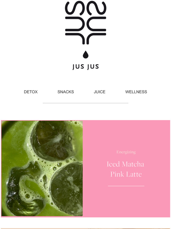 JUS JUS: It's here! Bring in the summer vibes with our new ICED LATTES ...