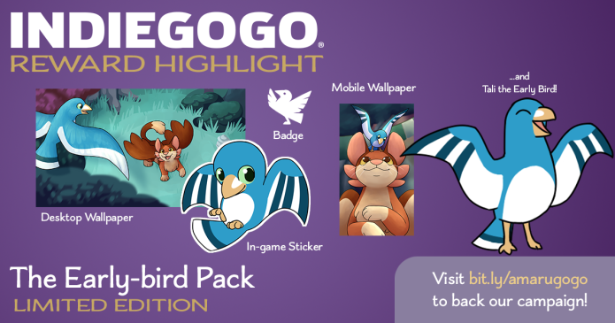 Indiegogo: Update #11 from Amaru: The Self-care Virtual Pet | Milled