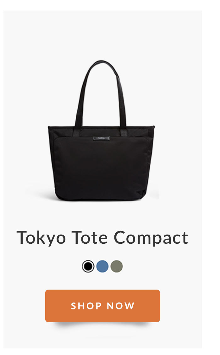 Bellroy: Meet the Tokyo Tote Compact! | Milled