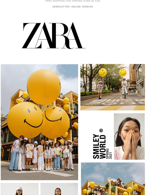 Zara: Smiley world for #zarakids | Milled