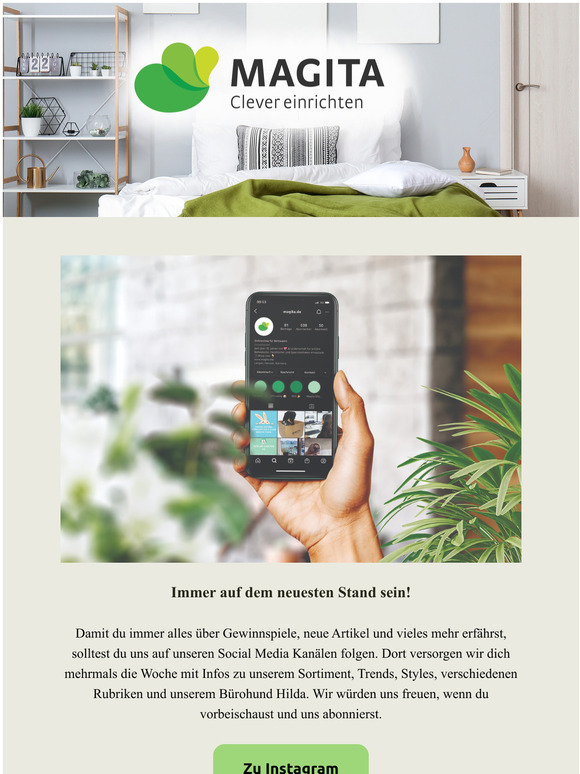 Magita: Magita - Immer auf dem neuesten Stand sein! | Milled