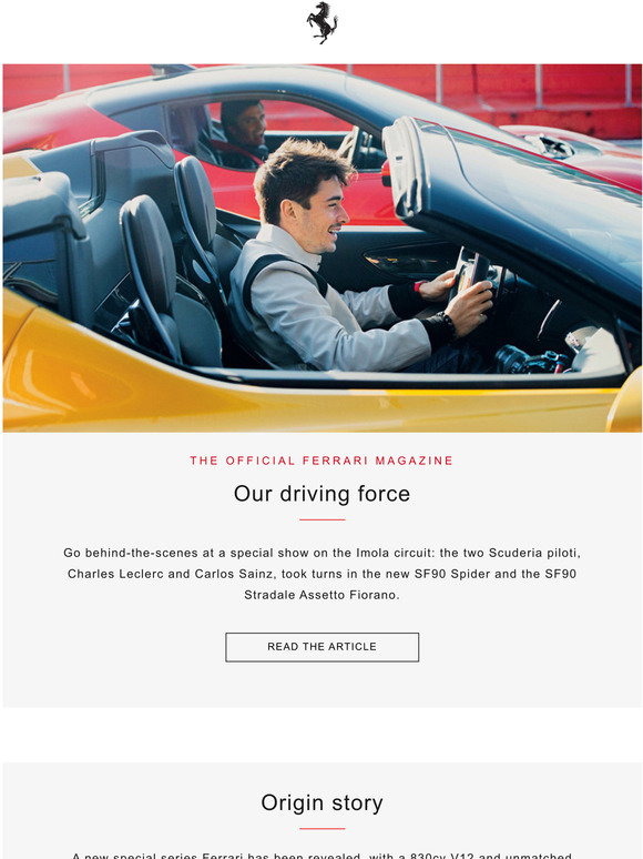 Ferrari: The Official Ferrari Magazine - April | Milled