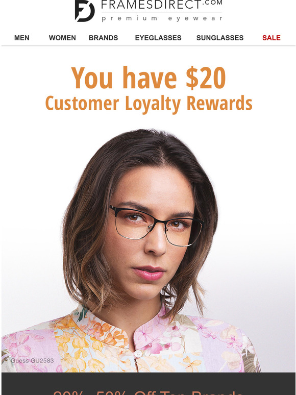 Frames Direct: Your $20 Customer Loyalty Reward is Here | Milled