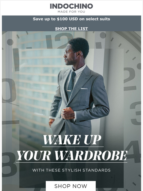 Indochino: Nail your look with this nailhead fabric | Milled