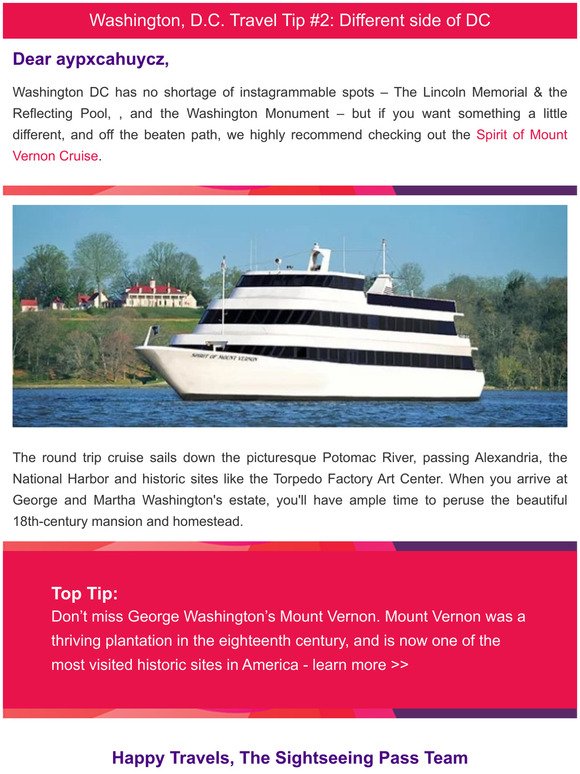 Sightseeing Pass: Experience a Different side of Washington DC | Milled