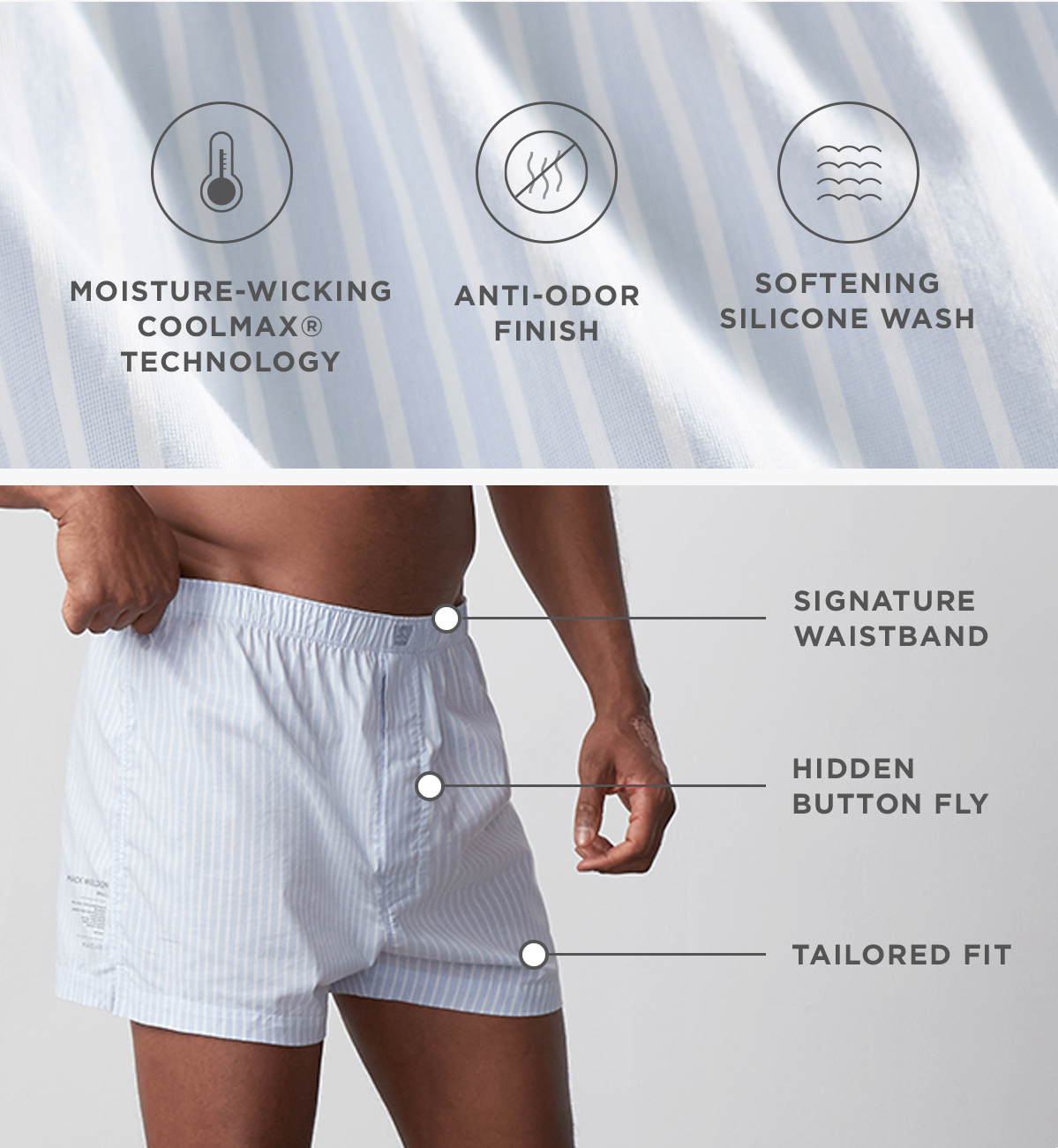 Mack Weldon: Meet the boxers of your dreams. | Milled