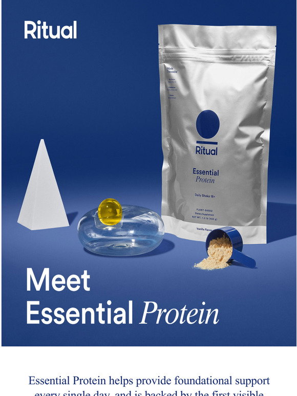 Ritual: Meet Essential Protein | Milled