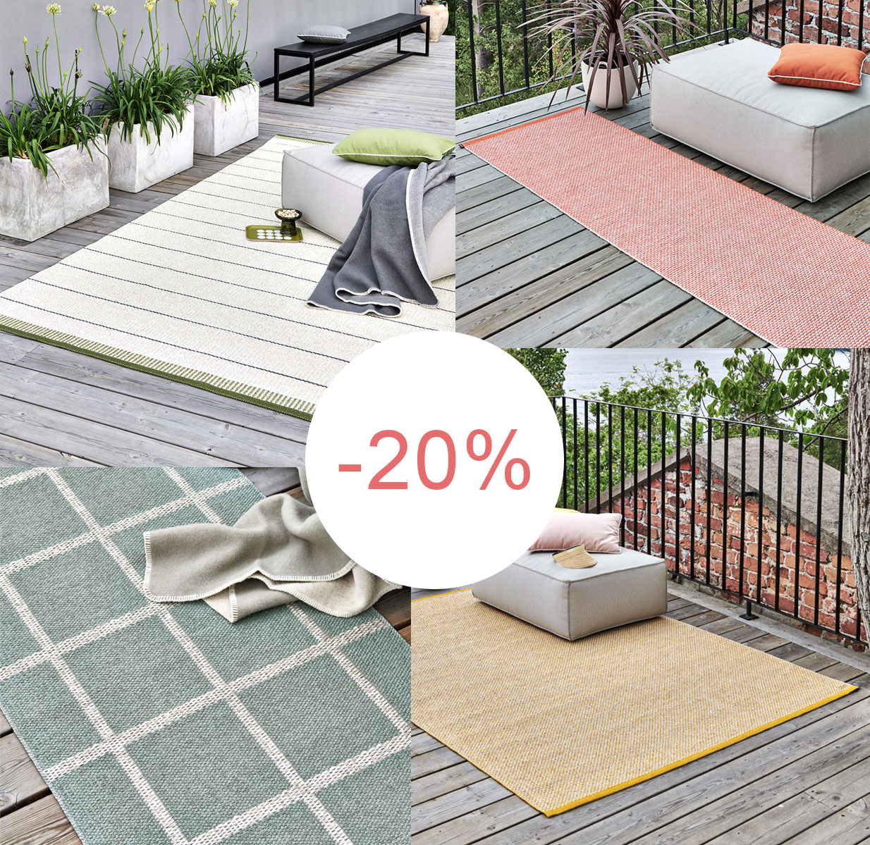 Multitrend: Tilbud p utetepper til terrassen | Milled