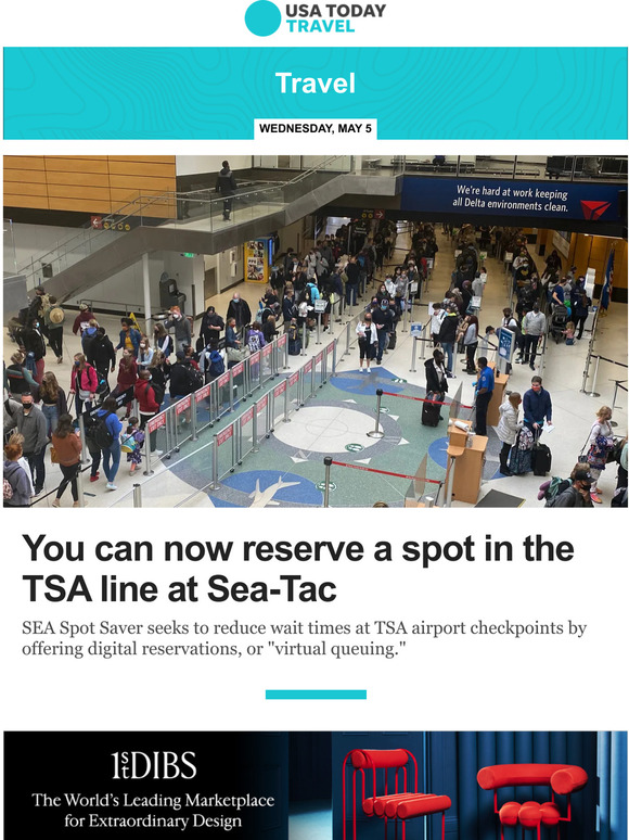 USA TODAY: You can now reserve a spot in the TSA line in Seattle | Milled