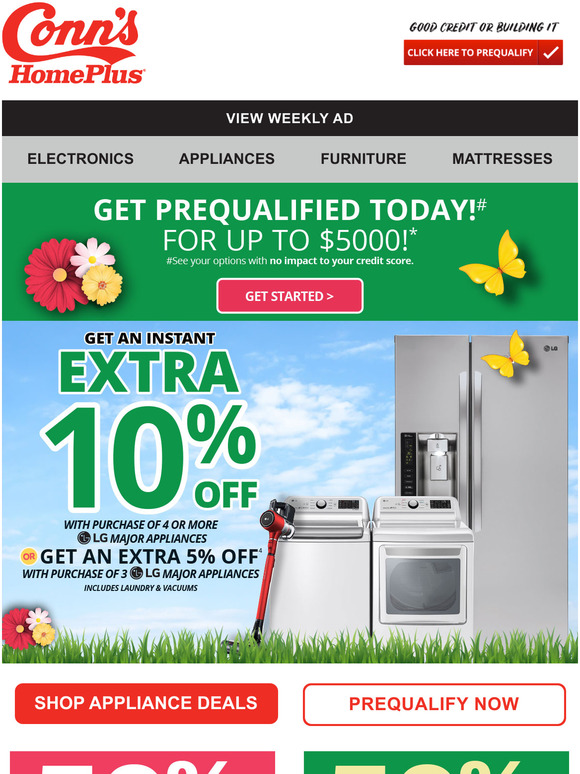 Conn's: Top 5 Reasons to Shop Conns! | Milled