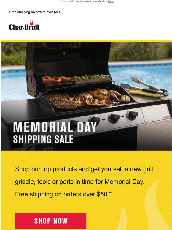 Char-Broil: Memorial Day Cookout Must-Haves | Milled