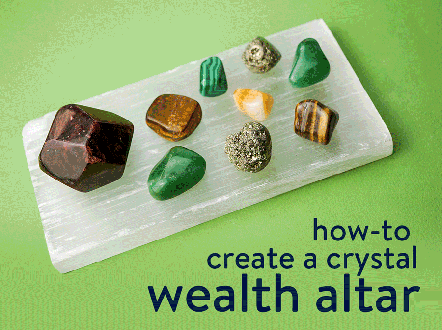 Energy Muse: Wealth Crystal Altar: How-to manifest prosperity ...