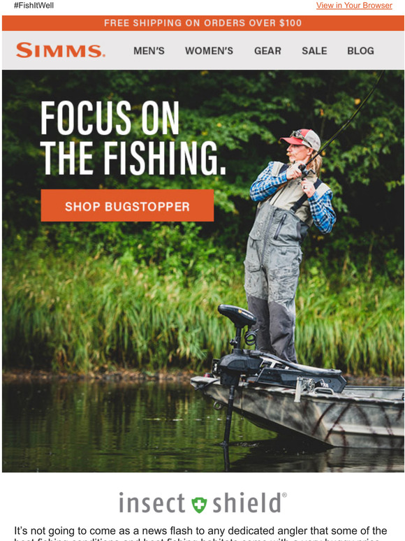 Simms Fishing Products Email Newsletters: Shop Sales, Discounts, and ...