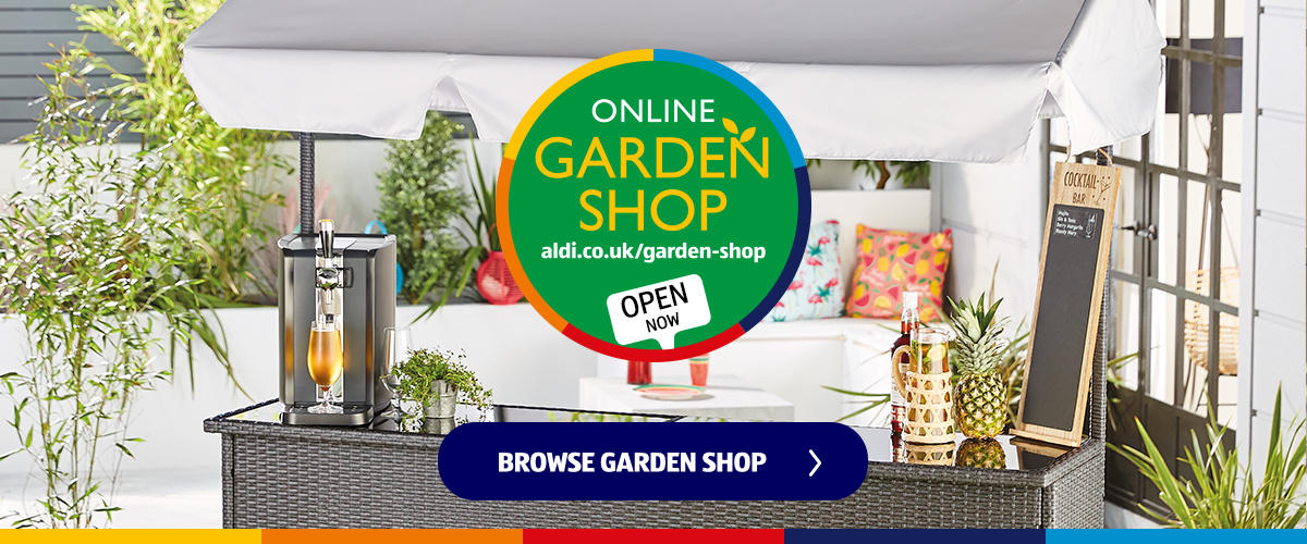 Aldi Amazing new products are being added to our Garden Shop tomorrow Milled