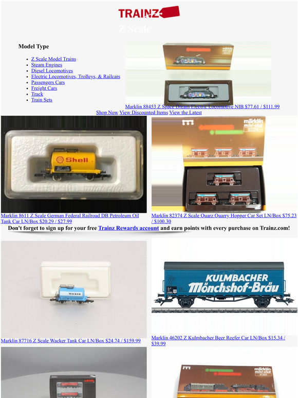 Trainz: Z Scale Saturday at Trainz.com | Milled