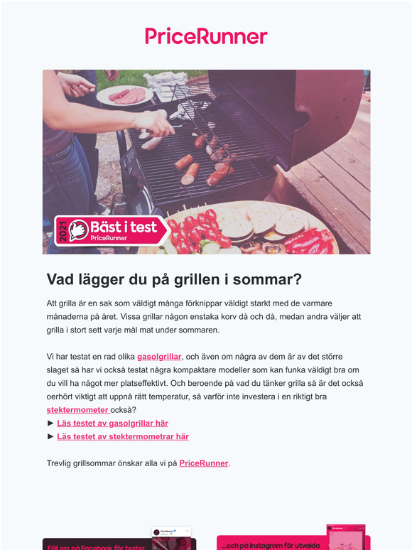 PriceRunner: Test: Bsta gasolgrill 2021 | Milled