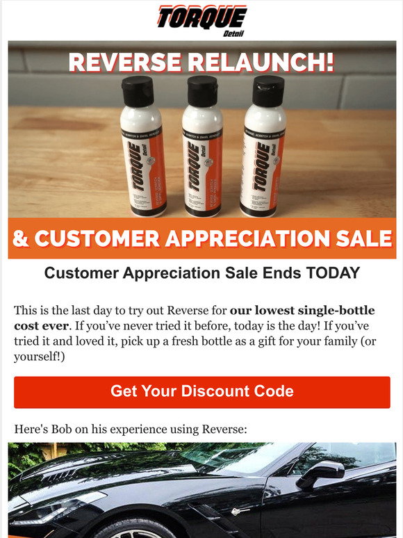 Torque Detail: Scratch Repair Amazon Sale ENDS TODAY | Milled