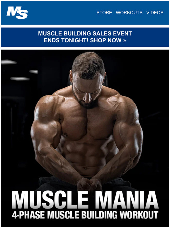 Muscle & Strength: Muscle Mania: 4-Phase Muscle Building Workout | Milled