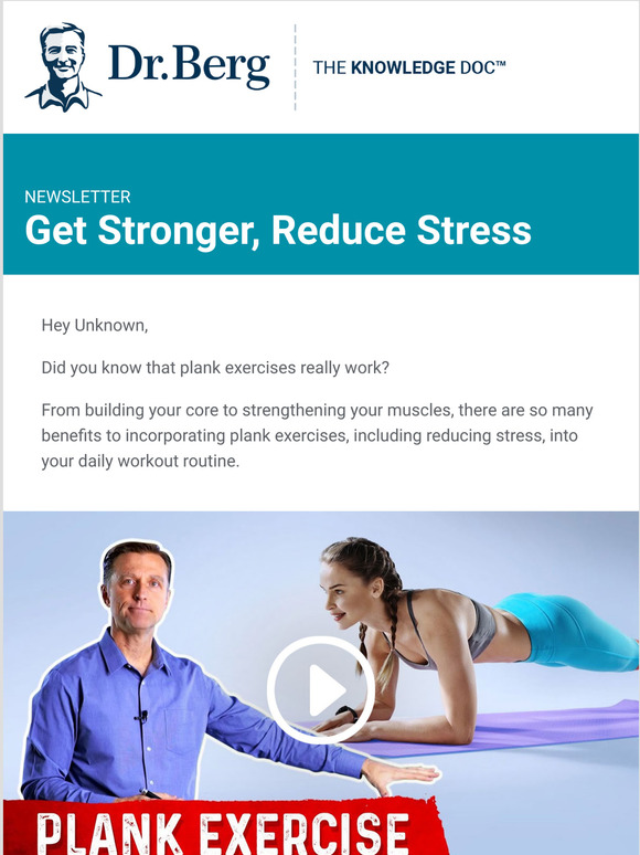 Dr. Berg: THE Best Isometric Exercise Ever | Milled