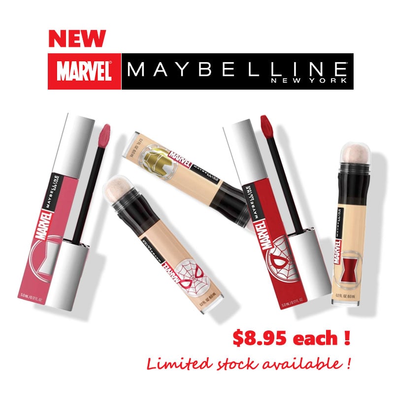 Cosmetic Capital: New - Maybelline x Marvel Makeup! | Milled