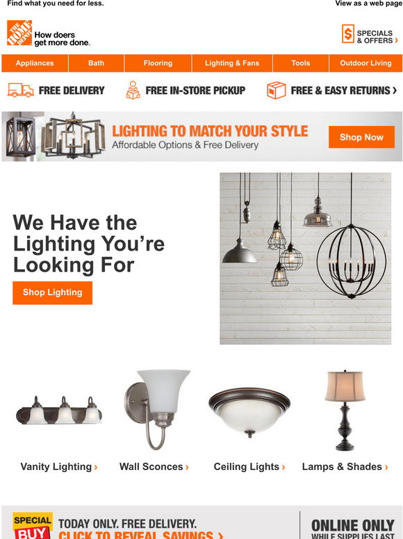 Home Depot: We Found These Lighting Options for You | Milled