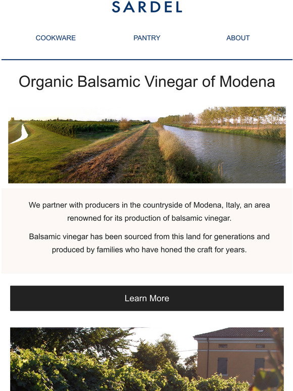 Sardel: Meet The Makers: Balsamic Vinegar | Milled