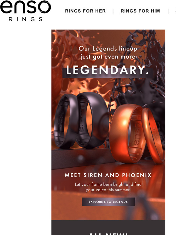 Enso Rings: Phoenix and Siren comin in HOT | Milled