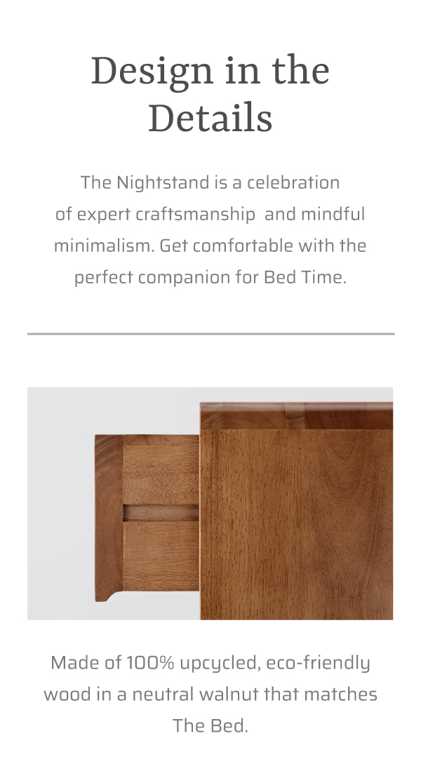 Thuma: The Nightstand | The perfect Bed Time companion. | Milled