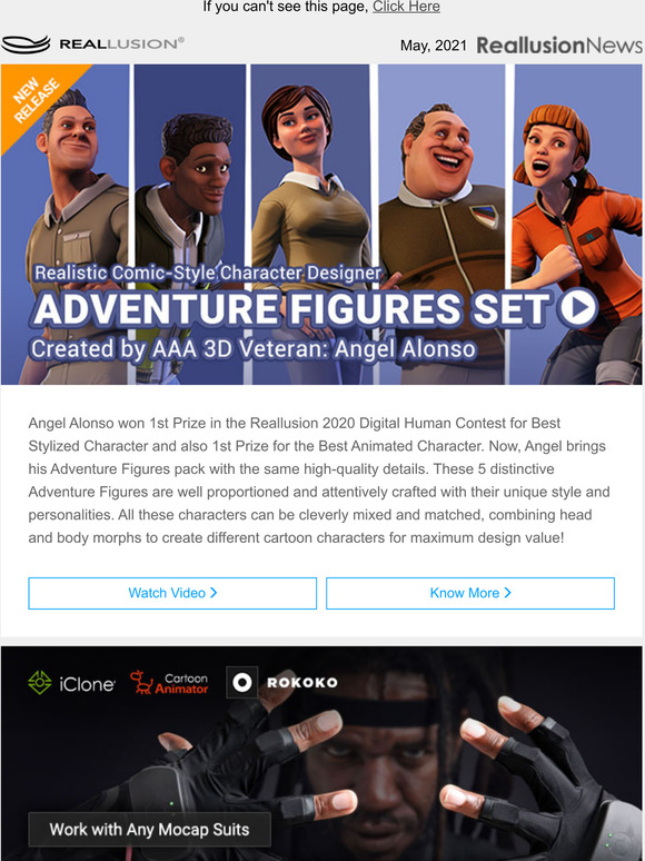 Reallusion: Real or Toon? New Realistic Comic-Style Character Designer ...