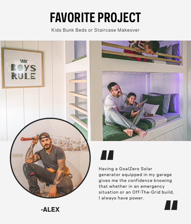 Goal Zero: Meet Alex Mazhukhin aka Mr. Build It | Milled