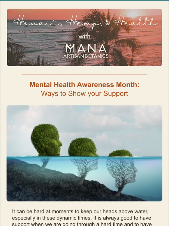 Mana Artisan Botanics: Mental Health Awareness Month | Milled