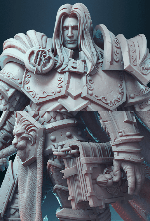 Gambody: 3D Print the righteous prince Arthas Menethil | Milled