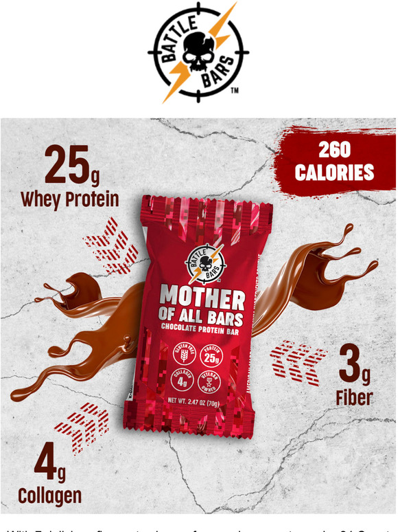 Battle Bars: Here's 15% off Battle Bars | Milled