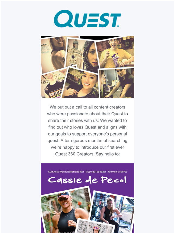 Quest Nutrition: Get to Know Your First Quest 360 Creators! | Milled