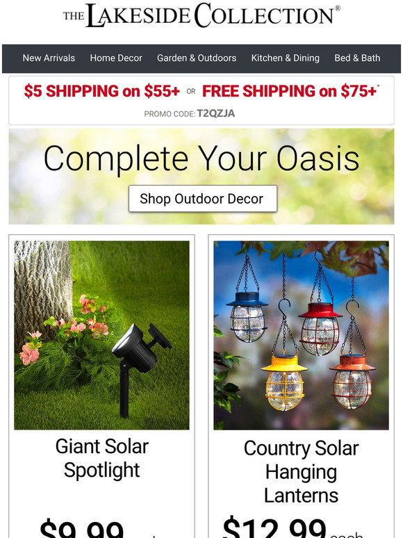 Lakeside Collection: Create Your Personal Getaway Outdoors! | Milled
