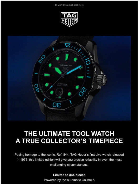 TAG Heuer: Limited Edition: Explore the luxury ultimate tool watch | Milled