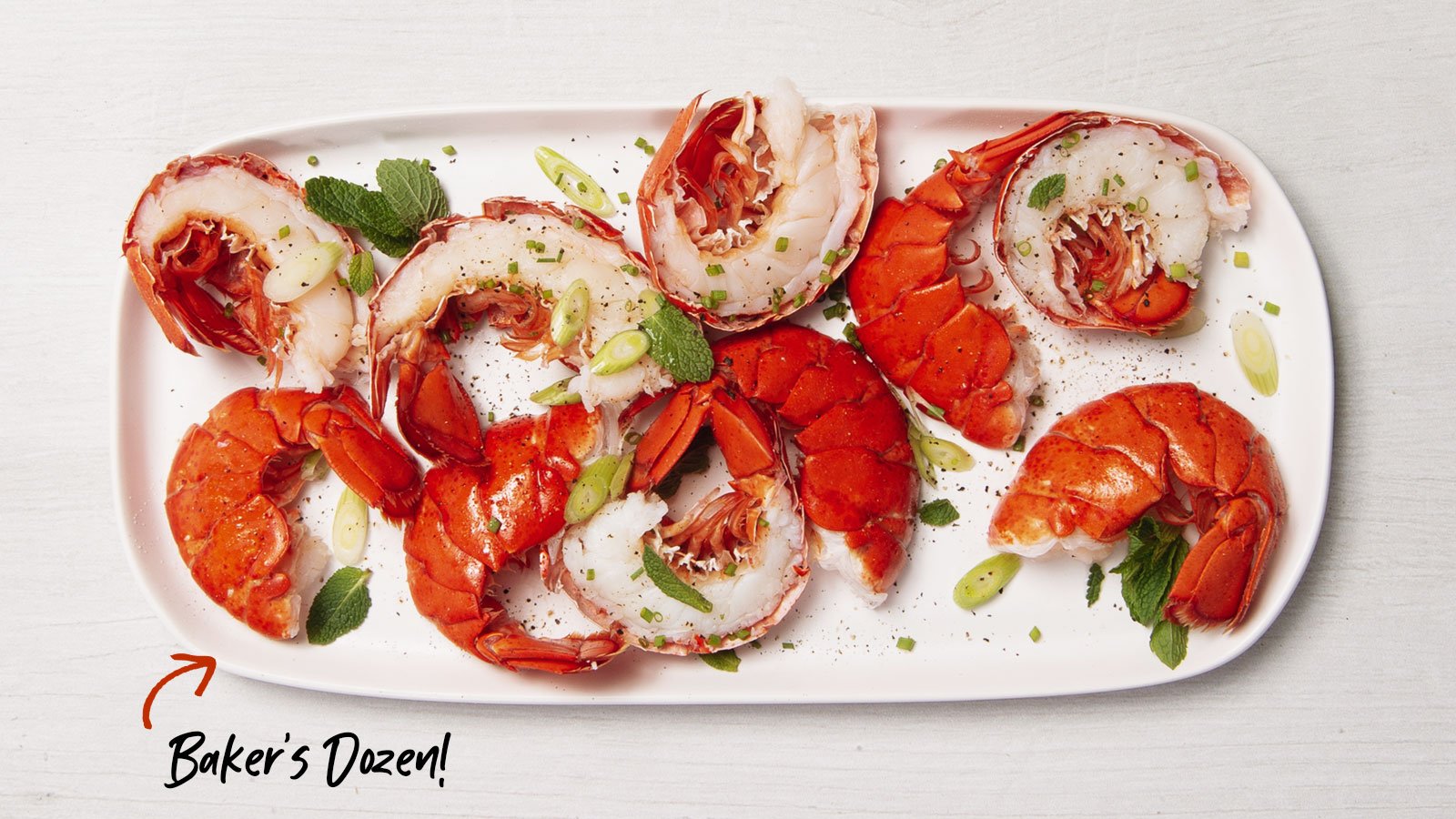 Get Maine Lobster: Special: Baker's Dozen - Maine Lobster Tails | Milled