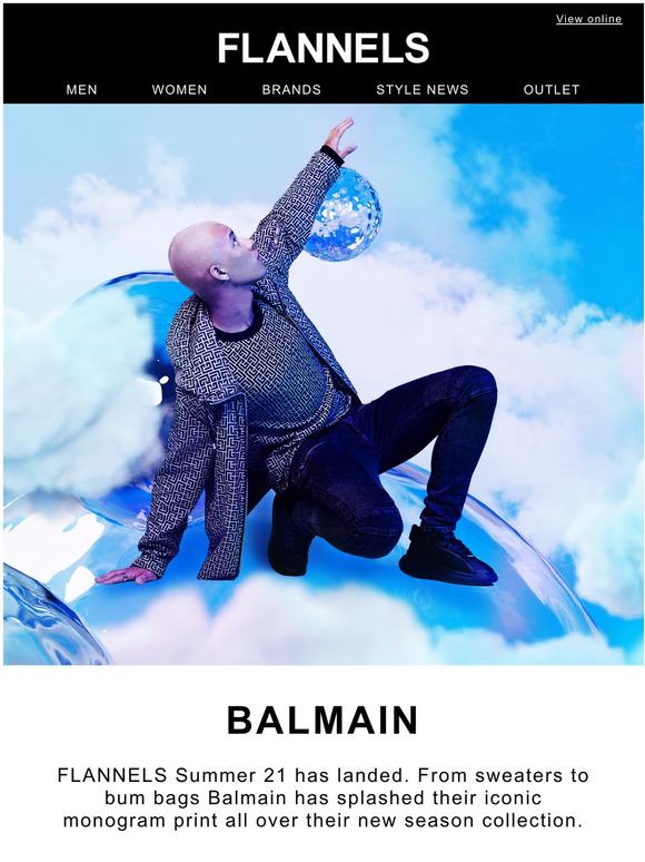 Flannels: Balmain: blue-sky thinking | Milled
