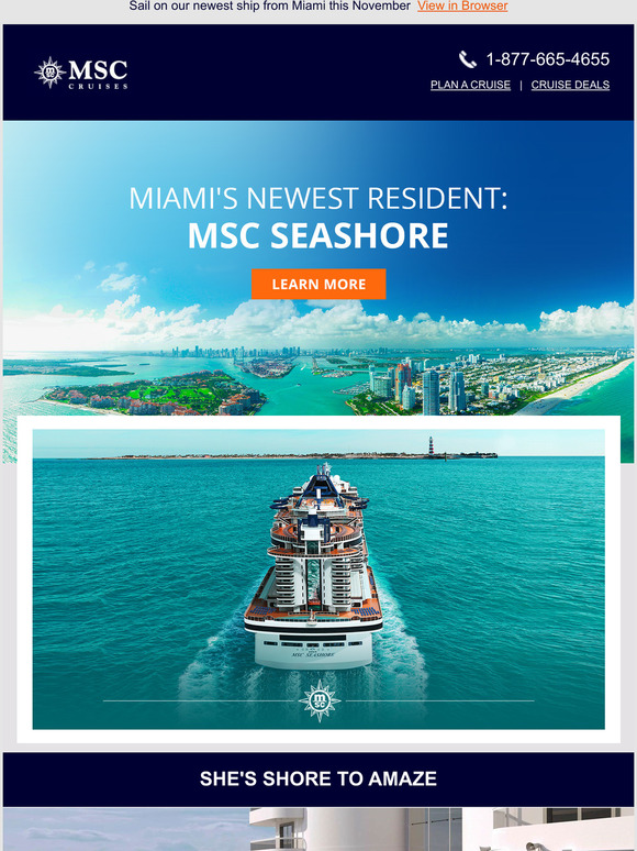 MSC Cruises: The 6-Month Countdown Begins! Are You Ready For MSC ...