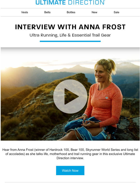 Ultimate Direction: Anna Frost Interview: Ultra Running, Life ...