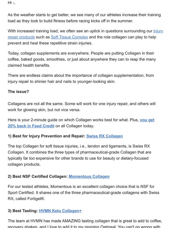 The Feed: How to pick a collagen that works... | Milled