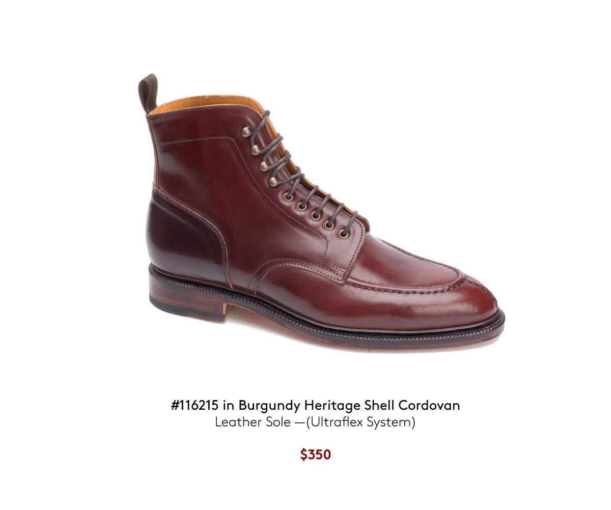 Meermin Shoes: A Meermin Exclusive: Heritage Shell Cordovan Ultraflex ...