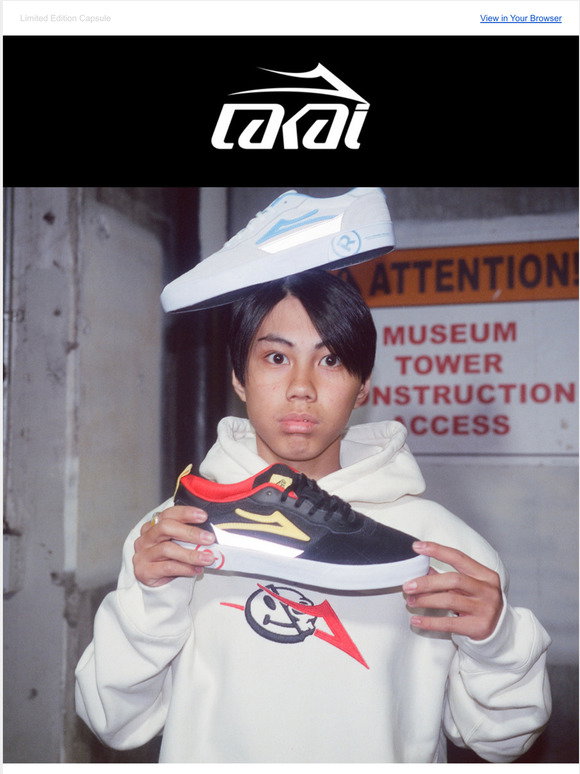 Lakai: Lakai x Erased Project out now! | Milled